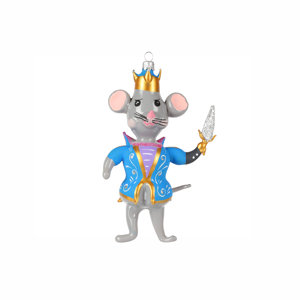 VIETRI Nutcrackers Figural Mouse King Ornament | Wayfair